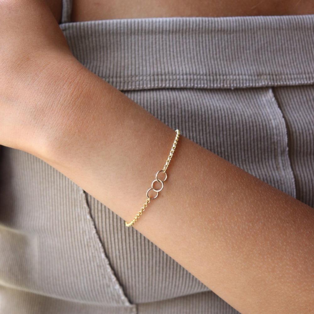 14k gold best friend bracelet store