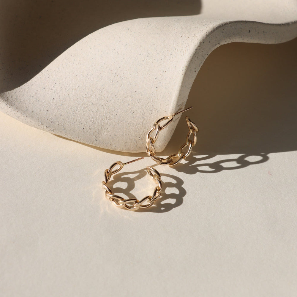 Alex Hoops – Token Jewelry