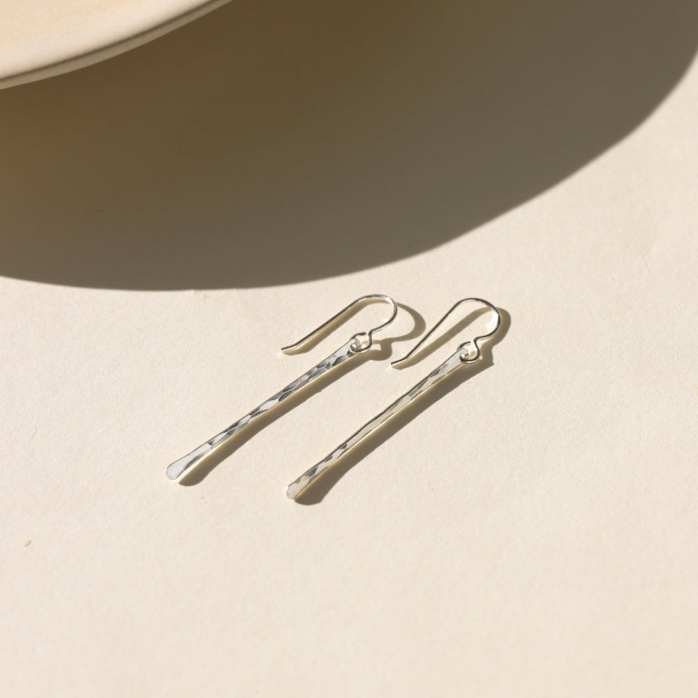 Matchstick Earrings | Minimal Drops Handmade in 14k Gold Fill or ...