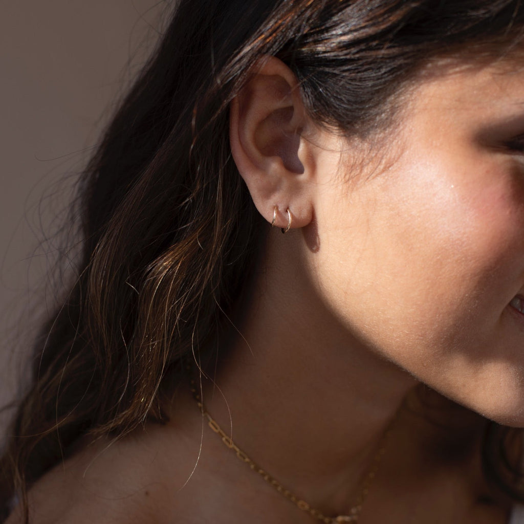 Mini Twists in 14k Gold – Token Jewelry