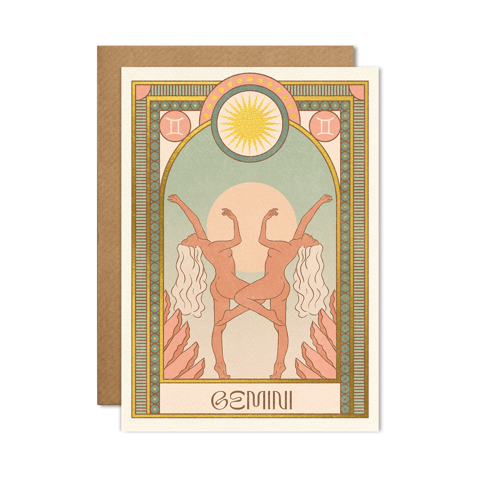 Gemini Zodiac Card – Token Jewelry